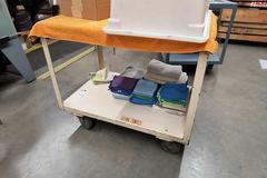 Machines Used | Rolling Steel Work Cart