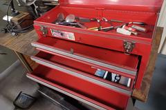 Machines Used | Waterloo 3-Drawer Tool Box