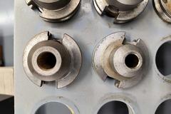 Machines Used | End Mill Type Cat 40 Tool Holders, (14) with Rack