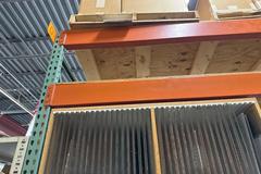 Machines Used | Tear Drop Style Pallet Racking (1) Section, (2) 10 ...
