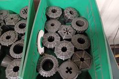 Machines Used | NMTB 50 Taper ToolHolder with Rubber Flex Collets