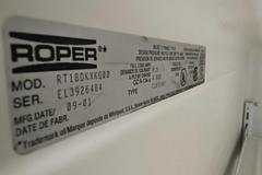 Machines Used | Roper Fridge Freezer Combo