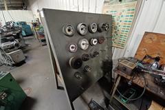 Machines Used | A-Frame Wood Grinding Wheel Rack with Assorted Grinding ...