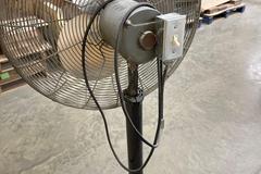 Machines Used | Dayton 18" Pedestal Fan