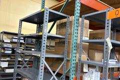 Machines Used | Tear Drop Style Pallet Racking (1) Section, (2) 10 ...