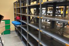 Machines Used | Metal Adjustable Storage Racks (13 Units) Bolted ...