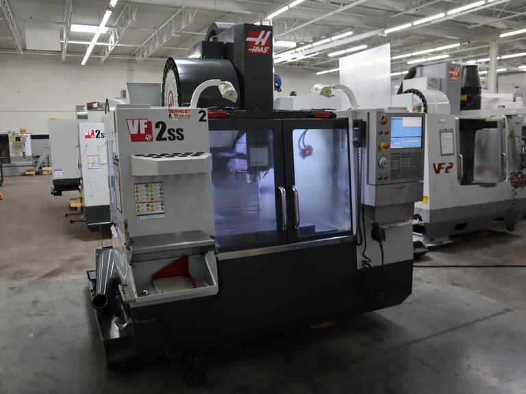 Haas VF-2SS CNC Vertical Machining Center, Probing, 4th Axis Drive, 24 ...