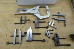 Machines Used | 12" Horizontal Quick Acting Drill Press Vise, Cam ...