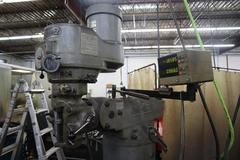 Machines Used | Bridgeport 2J Vertical Knee Mill