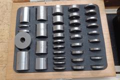 Machines Used | Gage Blocks, Angle Blocks, Moore Feeler Gages B&S Plug ...