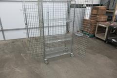 Machines Used | Uline Rolling Adjustable Wire Rack with Sides and ...