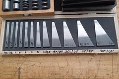 Machines Used | Gage Blocks, Angle Blocks, Moore Feeler Gages B&S Plug ...