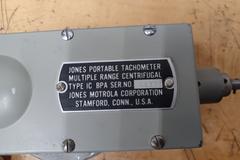 Machines Used | Jones Motorola Portable Tachometer with Attachments and ...