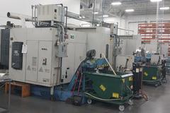 Mazak FMS with 2-Mazak FH-5800 CNC Horizontal Machining Centers, 24 ...