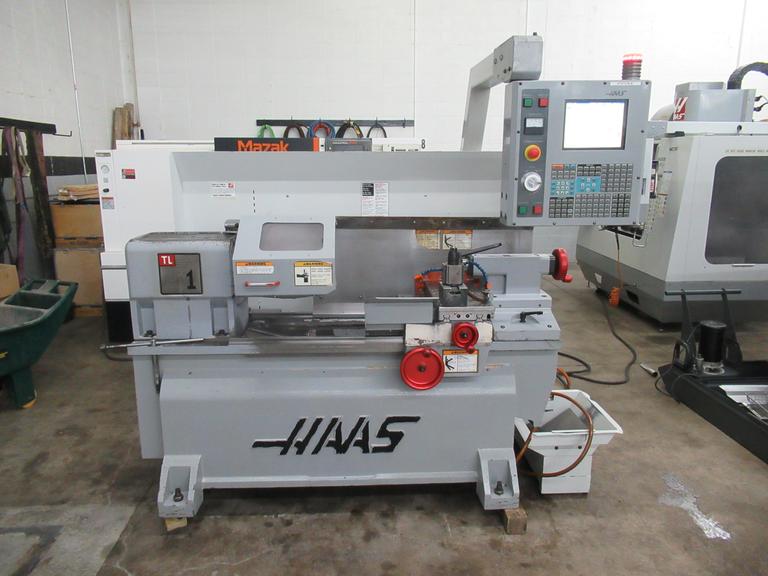 Haas TL-1 CNC Toolroom Lathe with Tailstock, 8" 3-Jaw Chuck, Coolant ...