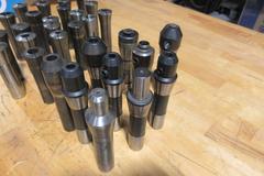 Machines Used | Assorted R8 Split Collets and Rigid End Mill Holders