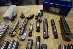 Machines Used | Insert Drills and Milling Cutters, Straight Shank and Assorted
