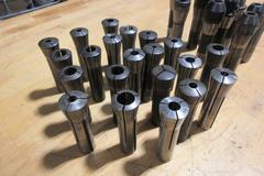 Machines Used | Assorted R8 Split Collets and Rigid End Mill Holders