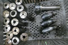 Machines Used | Assorted Hardinge R8 Collets and Niken R8 Quick Change ...