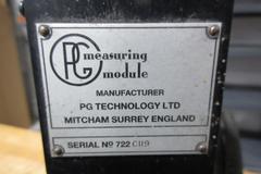Machines Used | PG Technology Ltd. Measuring Module Scope with ...