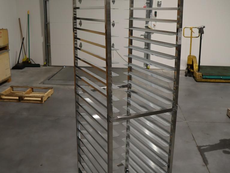 Machines Used | Mobile Pan Rack - 20 Racks Full Height