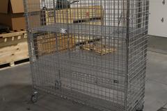 Machines Used | Uline Wire Security Cage; 4 Shelf - 48" x 24" x 70"