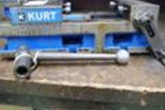 Machines Used | Kurt 3600V Machine Vise, 6" with Handle and Adjustable ...