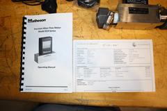 Machines Used | Matheson Precision Mass Flow Meter Model: 819