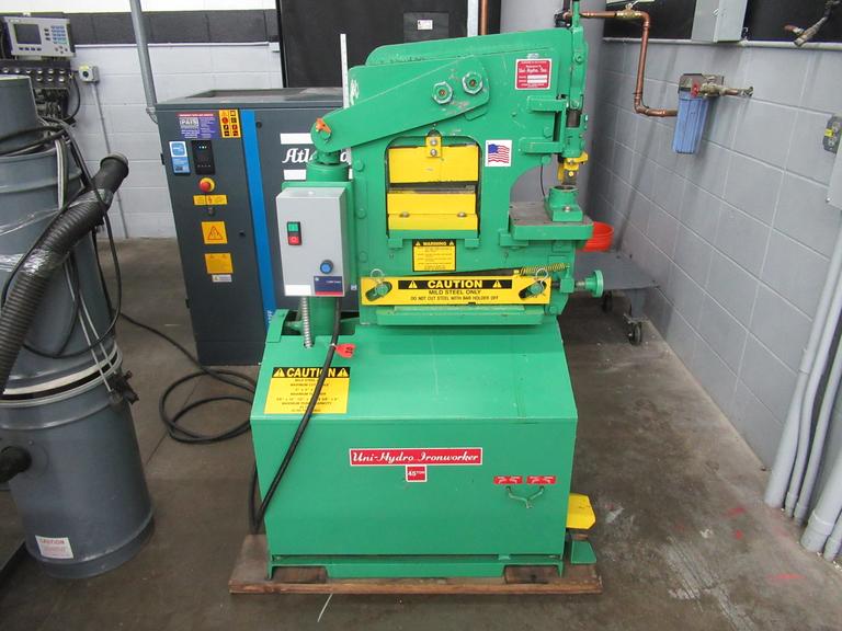 Uni-Hydro Model 45-14 Hydraulic Ironworker | Machines Used